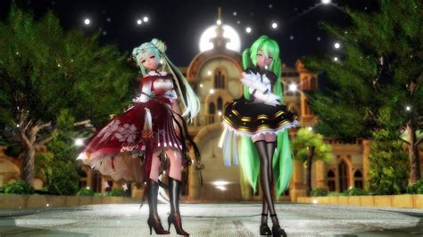 【mmd】flower Tower 花の塔 Yyb Mikusour式初音ミク Youtube