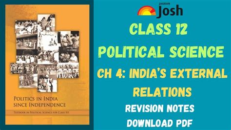 Cbse Class 12 Political Science Politics In India Since Independence