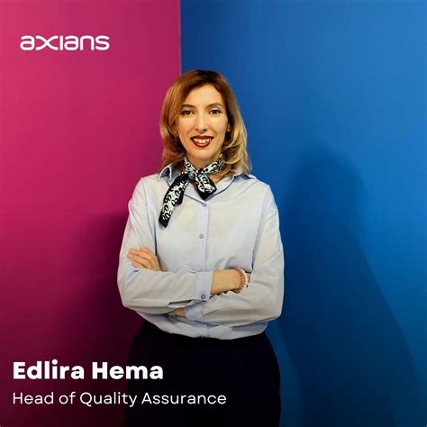 Headofqualityassurance Axians Axianskosovo Meettheteam Teamaxians Axians Kosovo