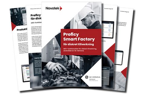 Smart Factory Mes Novotek Sverige Ab
