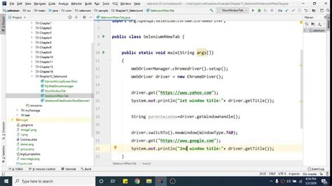 selenium 4 creating and opening new tab window youtube