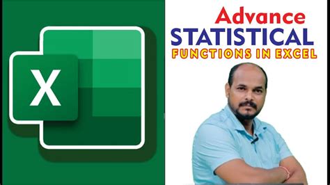 Statistical Formula In Microsoft Excel In Hindi Language Youtube