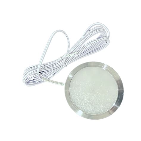 Silver 12v Round Surface Mounted Light