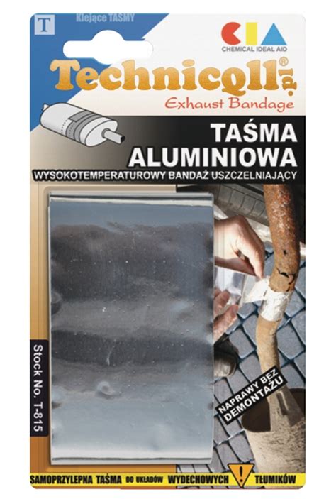 Taśma aluminiowa bandaż do naprawy tłumika wydechu oficjalne archiwum Allegro