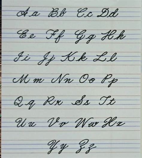 Best 13 Cursive Writing A To Z Cursive Abcd Cursive Writing Abcd