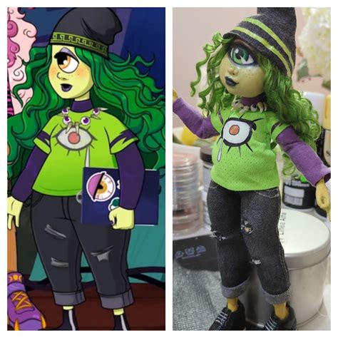I Made Iris Monster High Doll G3 My Version Monster High Art