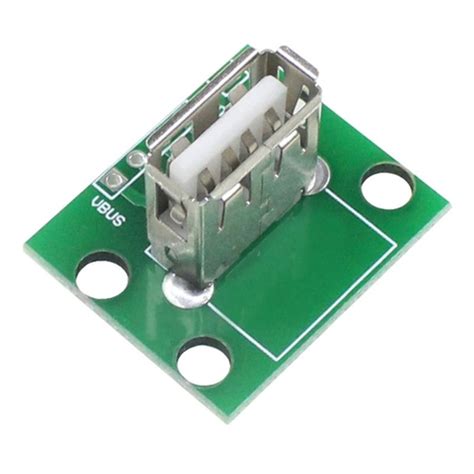 Вертикальный Usb гнездо Тестовая плата Адаптер питания Модуль преобразователя купить с