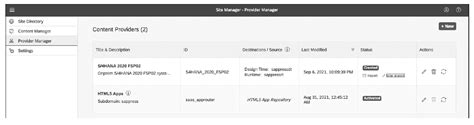 Assigning Content To An Sap Launchpad Service Site