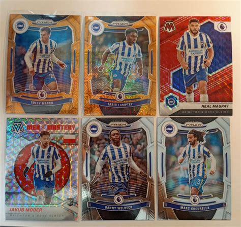 Prizm Mosaic Brighton Lot Lionel Messi Cristiano Ronaldo Match Attax