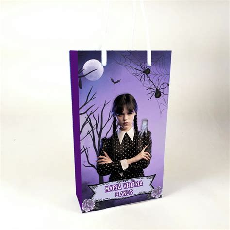 Sacola Wandinha Compre Produtos Personalizados No Elo7