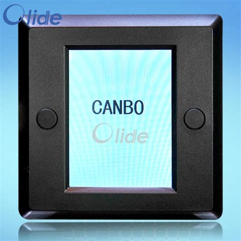 five function lcd touch switch autodoor access control five position