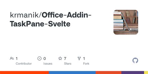 Github Krmanikoffice Addin Taskpane Svelte