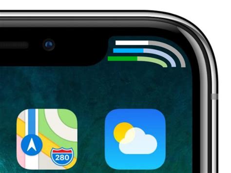 Iphone X Status Bar Redesigned Redesign İphone X Iphone