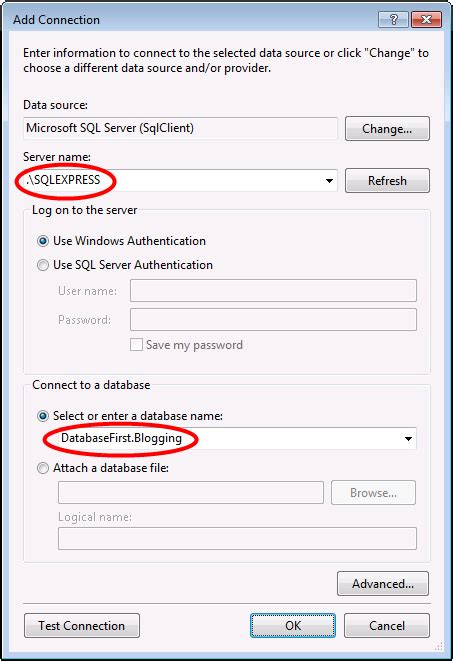 Database First EF6 Microsoft Learn
