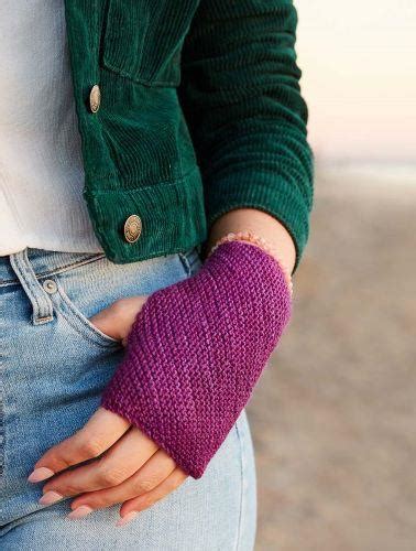 Diagonal Mitts Modern Daily Knitting