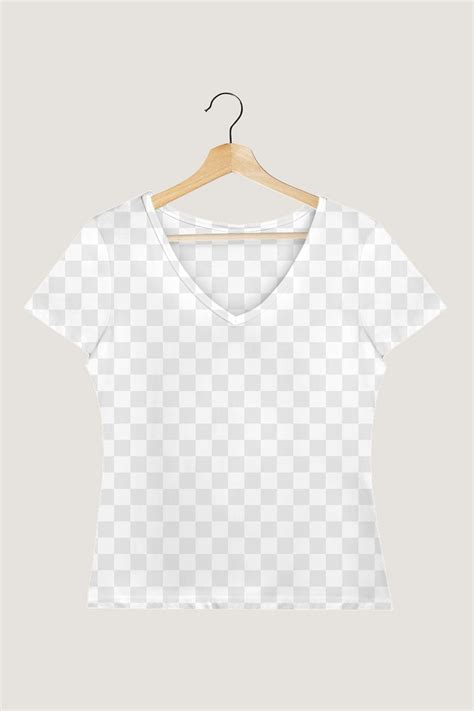 Png Womens T Shirt Mockup Wooden Premium Png Rawpixel