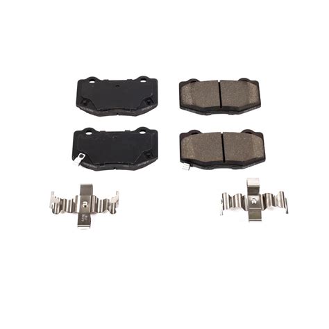 Power Stop 17 1718 Power Stop Z17 Evolution Plus Brake Pads Summit Racing