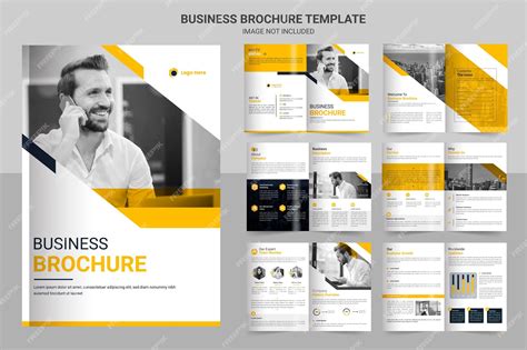 Premium Vector Business Brochure Template Layout Design Minimal