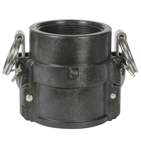 Apache Hose 2 Inch Part D Female Poly Cam And Groove Adapter