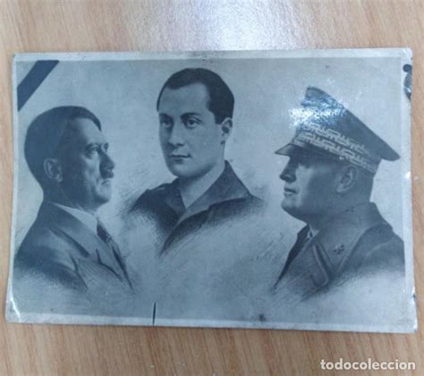 Fotografía Montaje Hitler Mussolini Y Primo De Comprar Fotografías