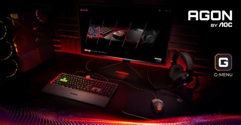 agon by aoc lanceert g menu één applicatie om alle monitoren en