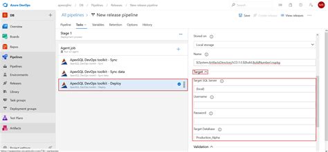configuring azure devops build release pipelines with apexsql devops toolkit plugin