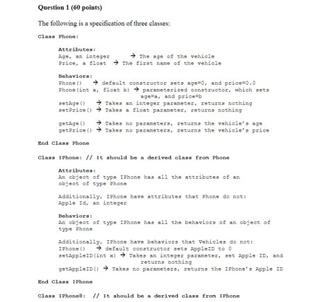 question 1 crc card in this question design a crc