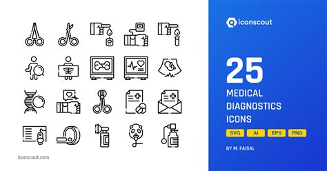download medical diagnostics icon pack available in svg png and icon fonts