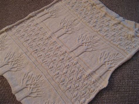 Tree Of Life Afghan Knit Pattern By Nicky Epstein Knitted Afghans