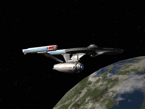 Constitution Class Tng Era Refit Remastered Version V1 4 Star Trek