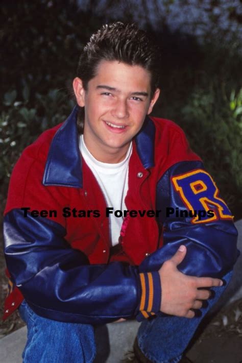 Brandon Call 4×6 Or 8×10 Photo Vintage 90s Red Leather Jacket