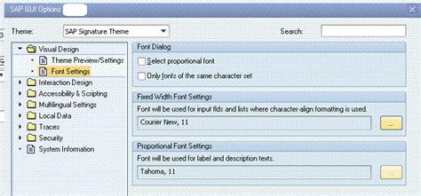 How To Change Font Size In SAPGUI X SAP Community How To Change Font Size In SAPGUI X SAP Community