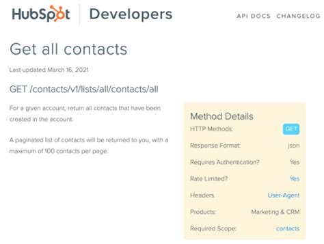 Examples HubSpot Connectors Tray Documentation
