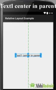 Relative Layout In Android With Example Abhi Android