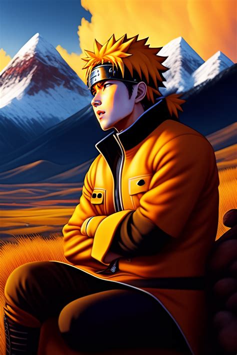 Unveiling The Majestic Portrait Of Naruto Wallpaper Singing On A