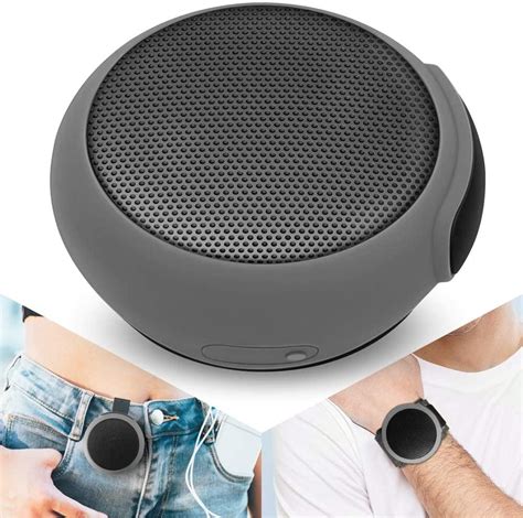 Ancwear Portable Bluetooth Speakers Wireless Mini Speaker With Enhanced Bass Hd Sound Wearable
