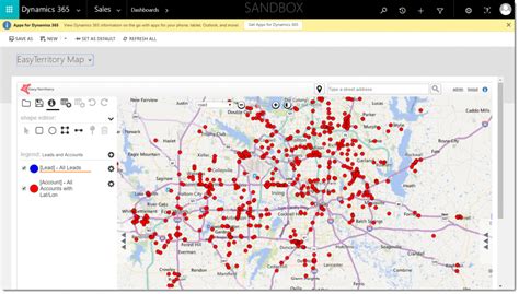 Launch Points Within Microsoft Dynamics 365 Easyterritory