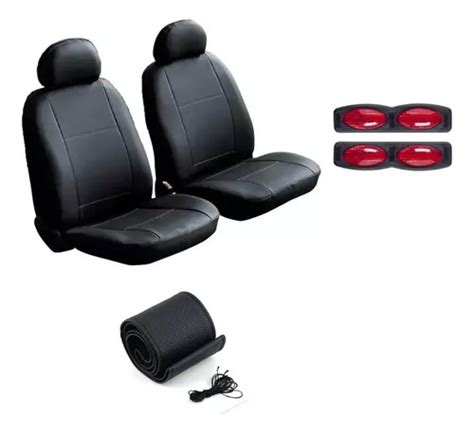 Jogo Capa Banco Couro Fiat Strada Cabine Simples 1990 A 2021