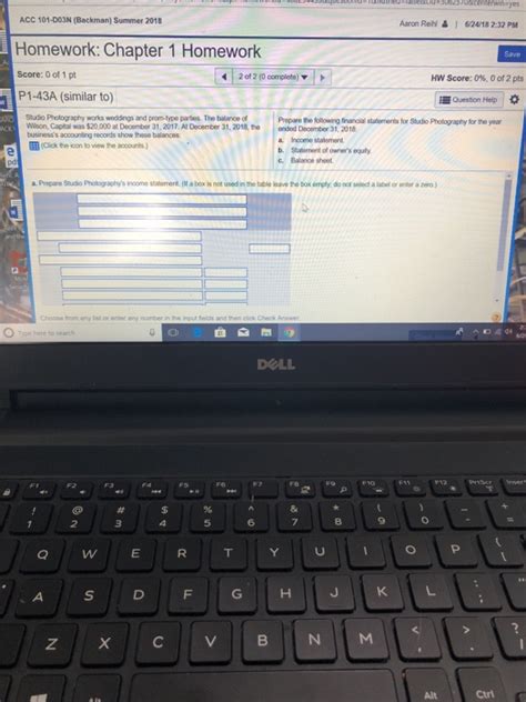 Solved Homework Chapter 1 Homework Score 0 Of 1 Pt P1 40a
