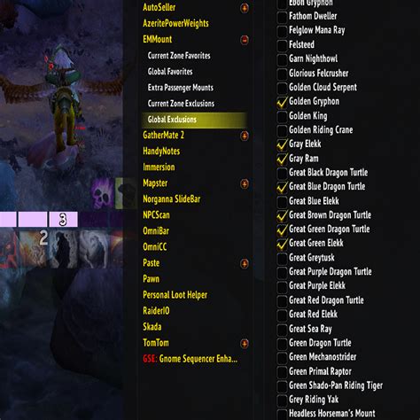Wow Easy Mount Addon Dragonflight Wrath Of The Lich King Classic