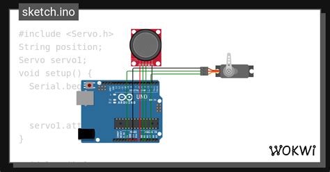 Servo And Joycon Wokwi Esp32 Stm32 Arduino Simulator