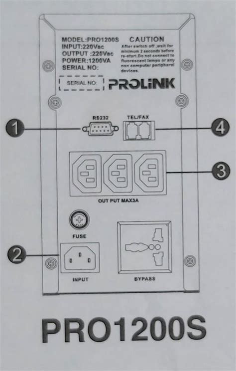 Prolink S Ups Furniture Home Living Security Locks Security Systems CCTV Cameras On