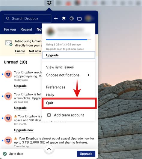 how to completely remove dropbox from macos or windows