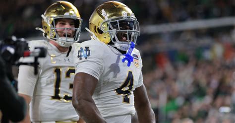 Notre Dame Star Jeremiyah Love Ranked As The Nations Top Returning