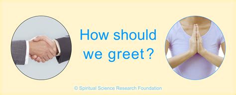 How Should We Greet