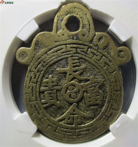 清代长命富贵阿弥陀佛花边挂花 园地商城