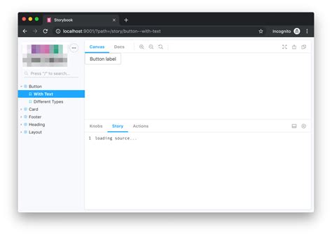 Addon Docs Story Source Showing No Code Available · Issue 8290