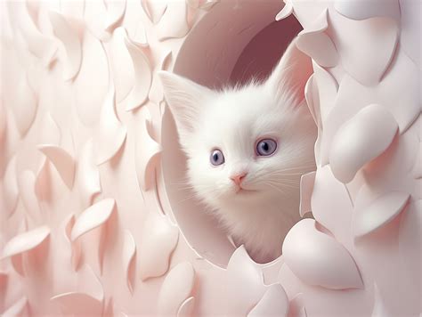 Download Ai Generated Cat Kitten Royalty Free Stock Illustration Image Pixabay