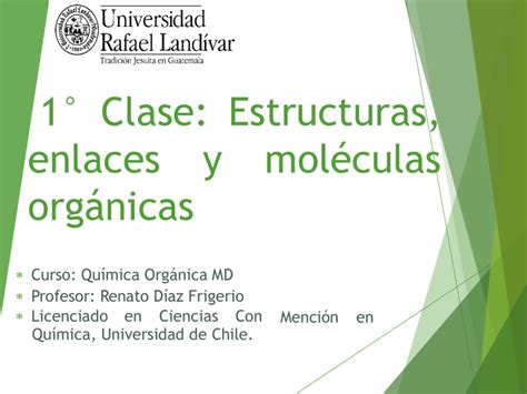Estructuras Enlaces Y Moléculas Orgánicas