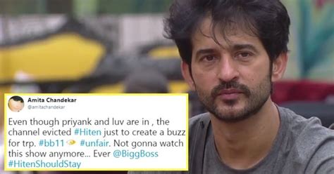 Hiten Tejwani Reportedly Eliminated From Bigg Boss 11 This Week And Fans